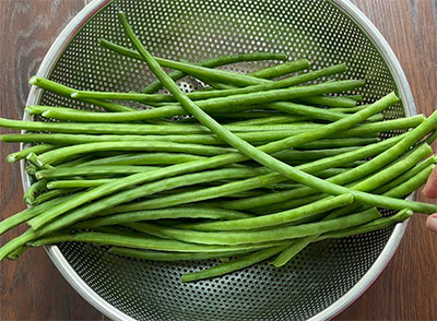 Alasande palya recipe | How to make long beans stir fry | Halasande ...