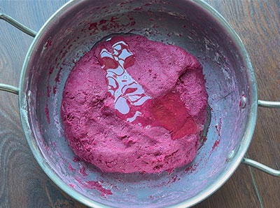 Beetroot chapati recipe | How to make beetroot roti or paratha